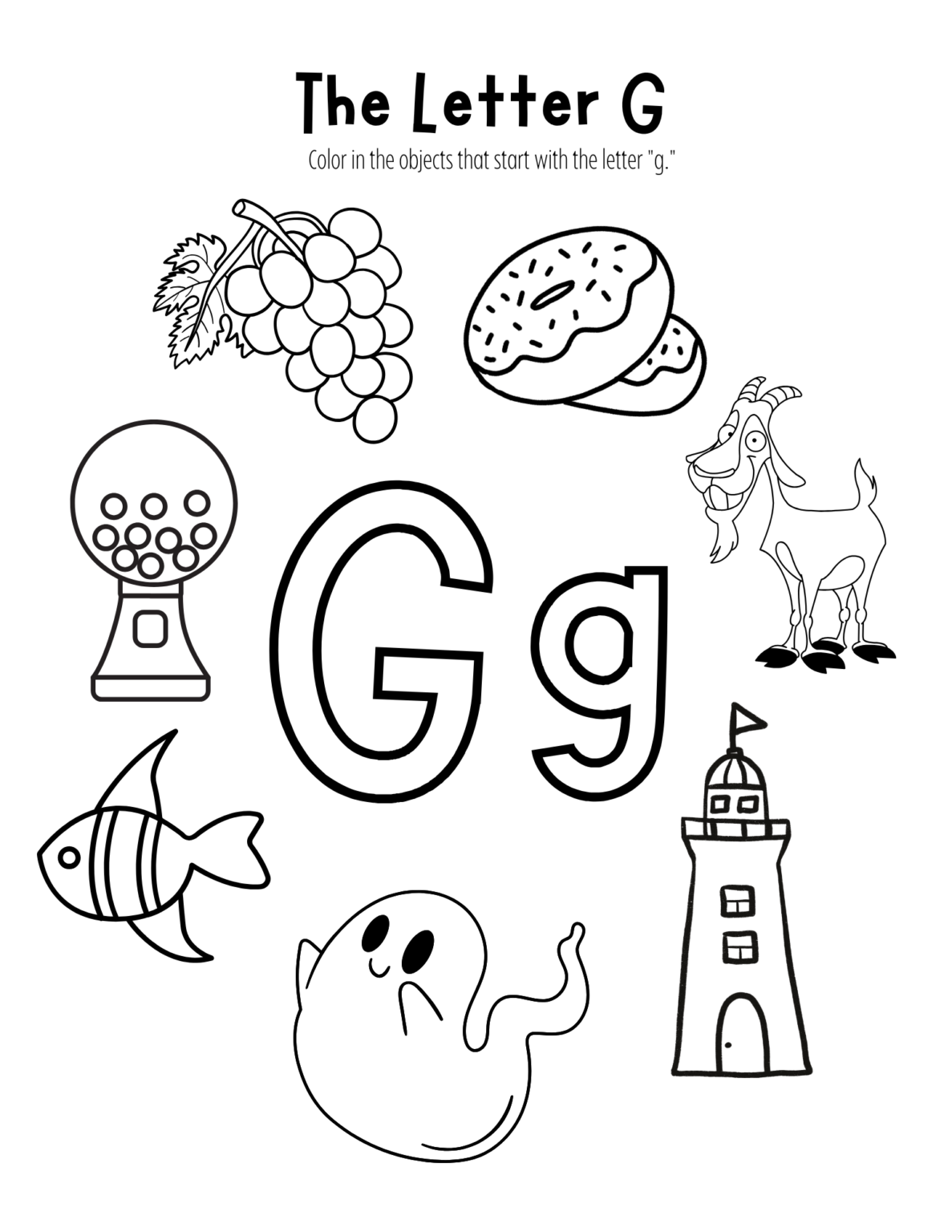 Teaching the Letter G Sounds - It's Time to Learn!