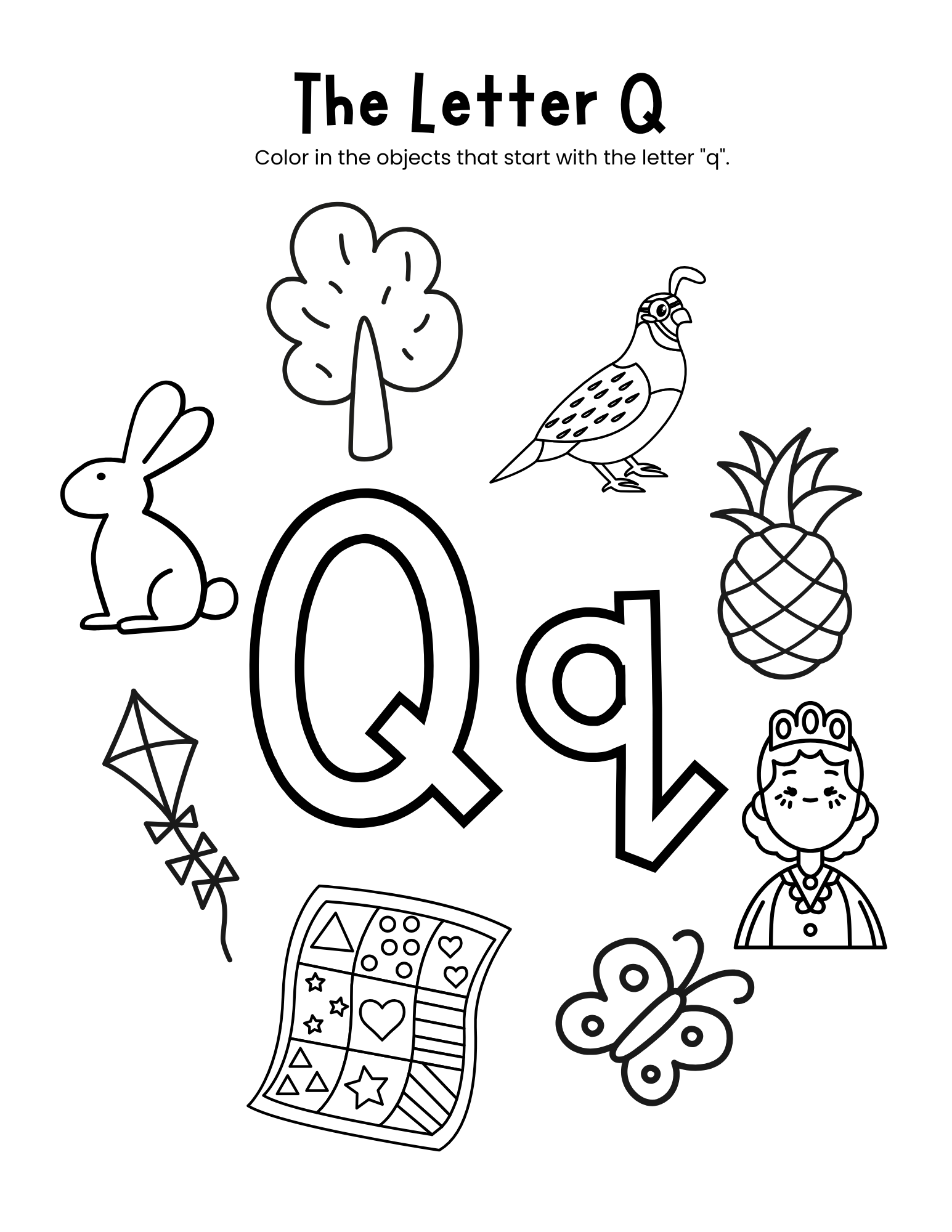 teaching the letter q sound