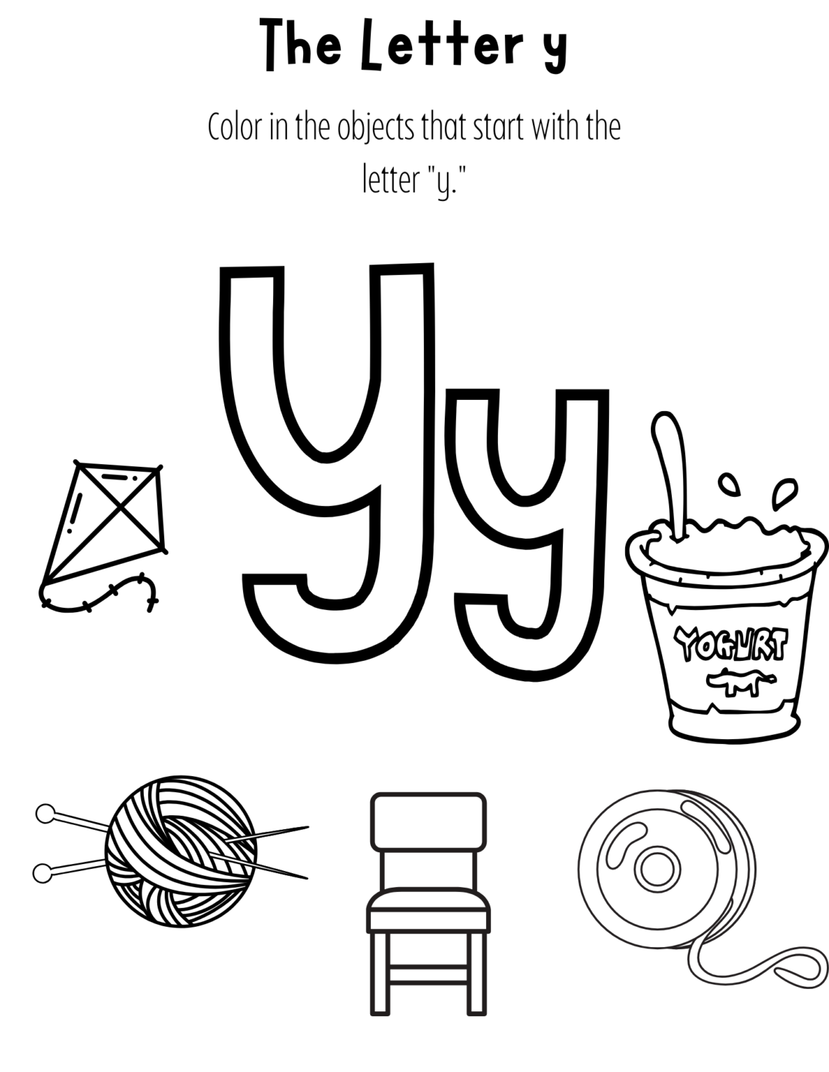 letter y sounds